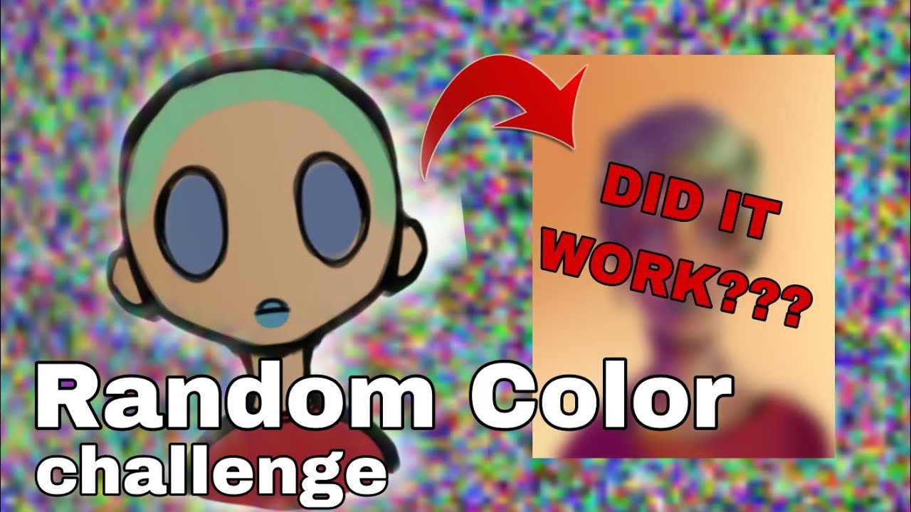 RANDOM COLOR OC challenge - YouTube