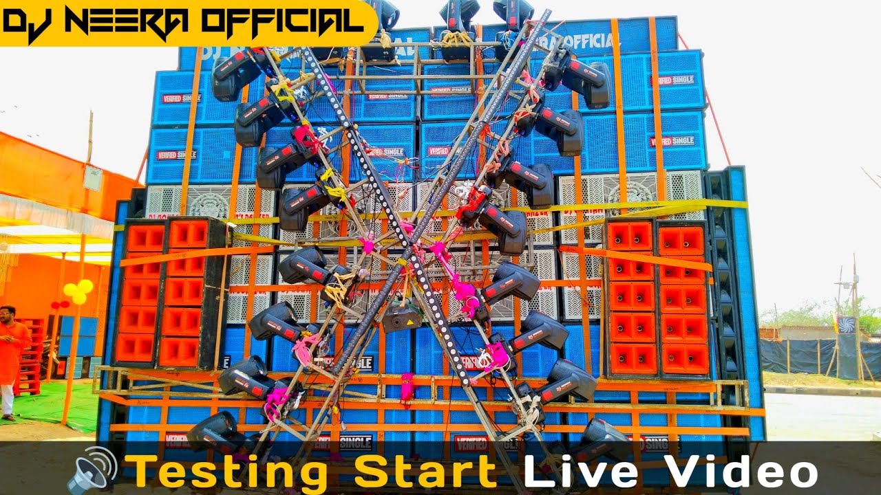 Dj Neera Official Testing Start - Balidih Bokaro 🚩Ramnavami Roadshow ...