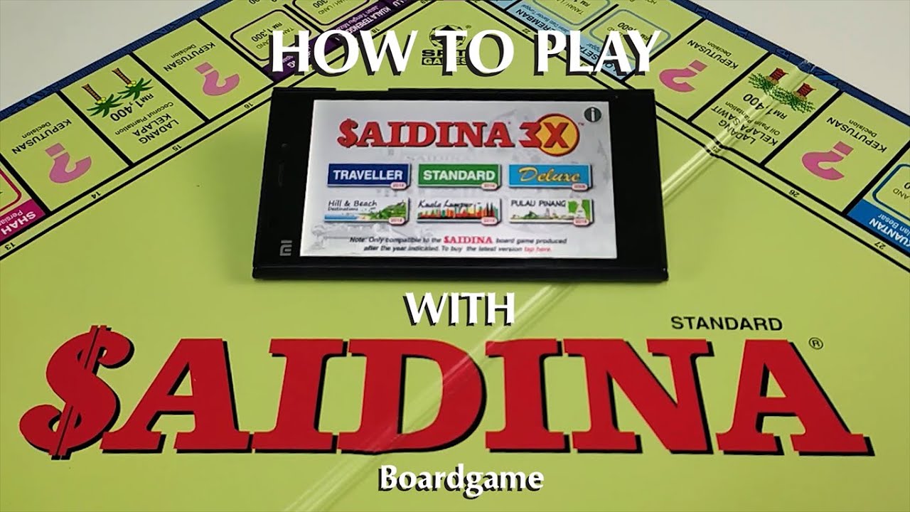 Saidina 3X: Official How To Play | SPM Games - YouTube