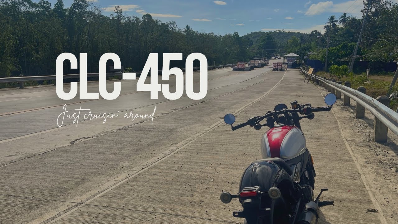 Cruising around with the CLC-450 - YouTube