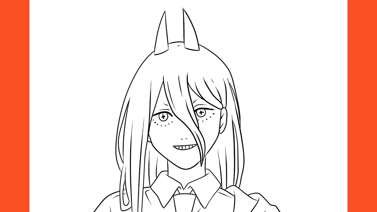 How To Draw Power (Chainsaw Man) - YouTube