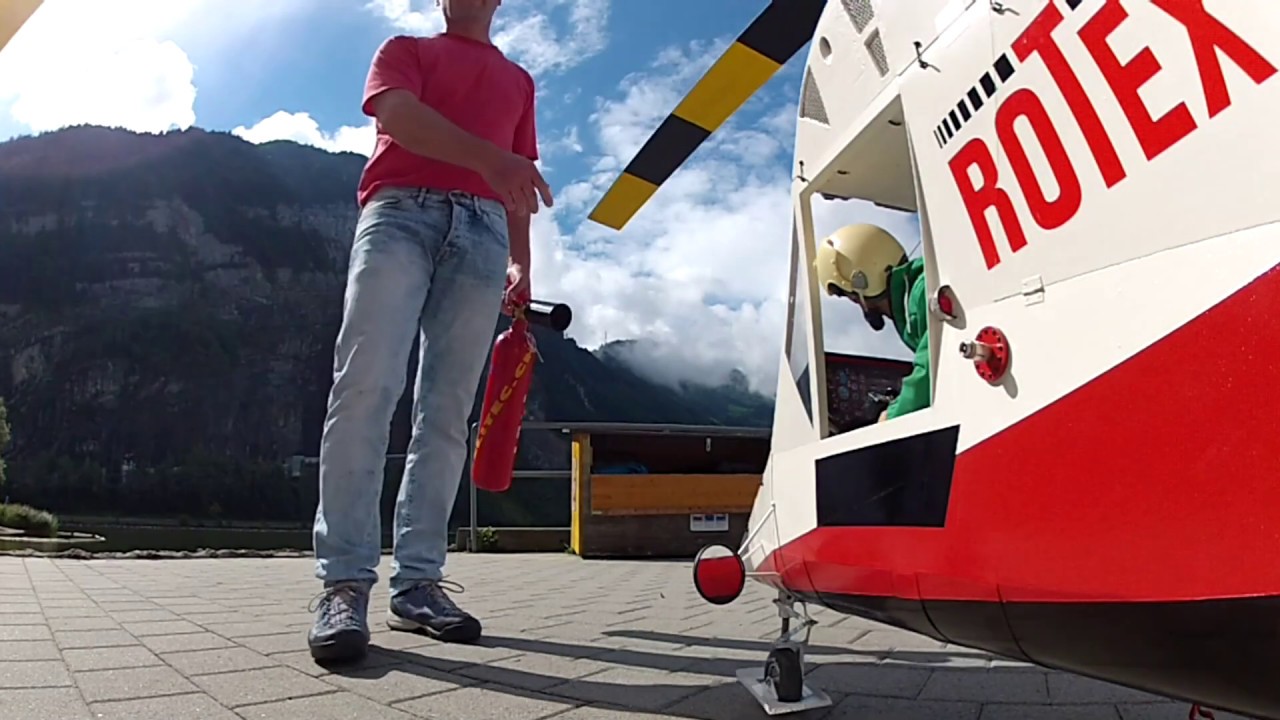 Onboard of the K-Max Rotex Kaman 1200 Scale Turbine Model RC Helicopter ...