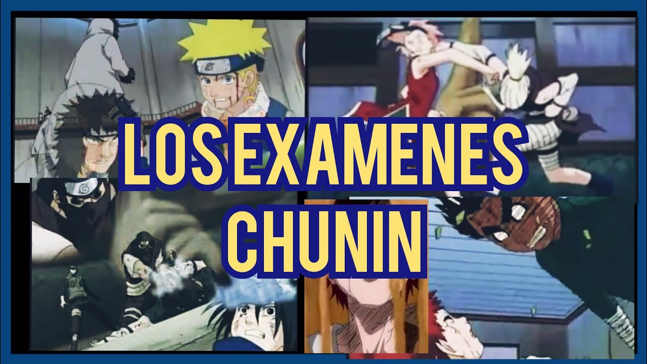 Los Exámenes Chunin De NARUTO TOP Las 5 Mejores Peleas - YouTube