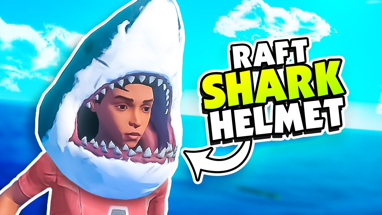 CAN I HIDE FROM THE SHARK? - NEW Raft Update! - YouTube