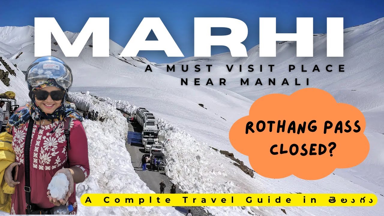 Marhi Snow Play Point Near Rothang Pass | Manali's Hidden Snow Paradise ...