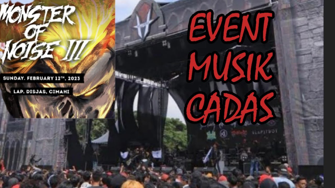 Line Up Event Musik Hellprint Monster Of Noise III | Burger Kill ...