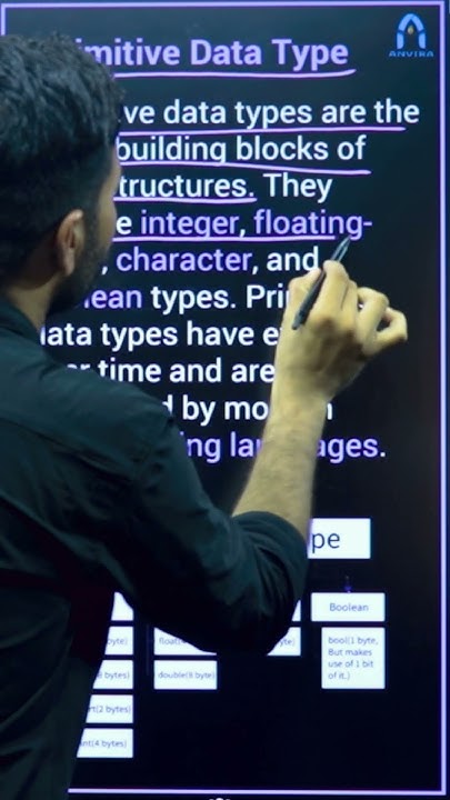 3 What Is Primitive Data Type Dsa Complete Notes Hindi Shorts Datastructure Viral