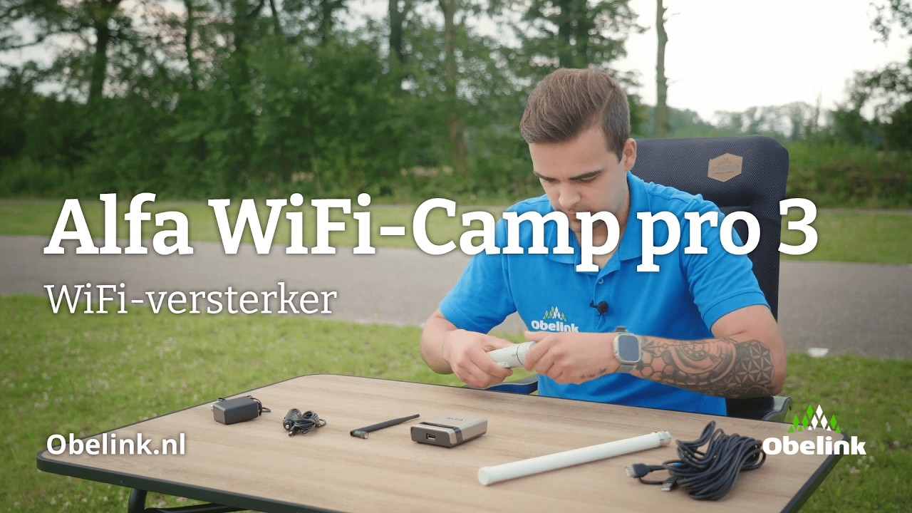 Alfa WiFi-Camp Pro 3 WiFi-versterker | Productvideo | Obelink - YouTube