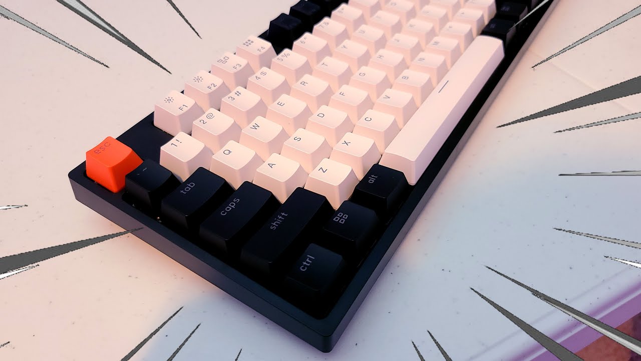 I Built My Dad A Custom Keyboard! - YouTube