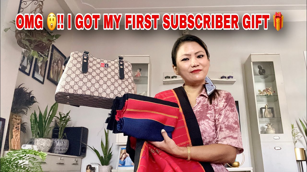 OMG 😲!! I GOT MY FIRST SUBSCRIBER GIFT 🎁 YEAH SO HAPPY / THANK YOU 🙏 ...