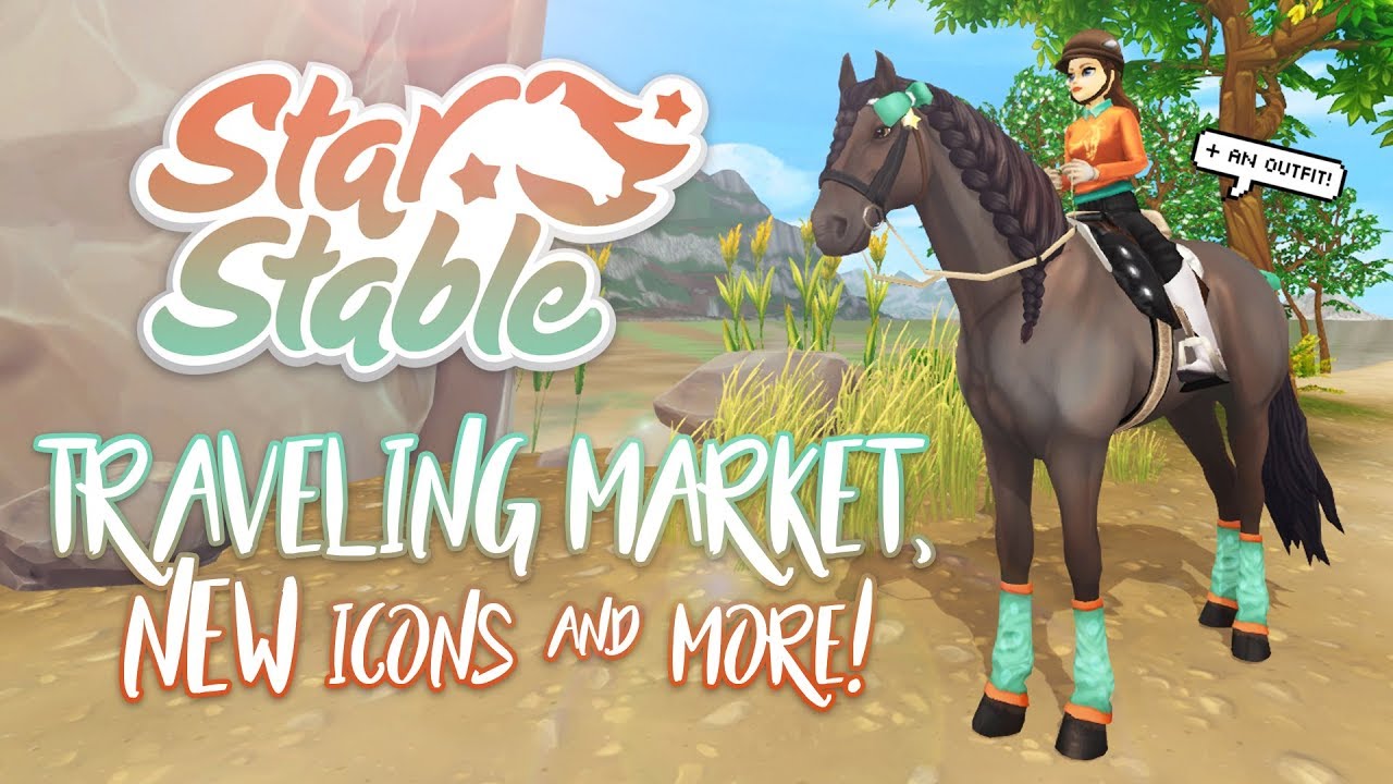 The traveling market, NEW icons & more! | Star Stable Updates - YouTube