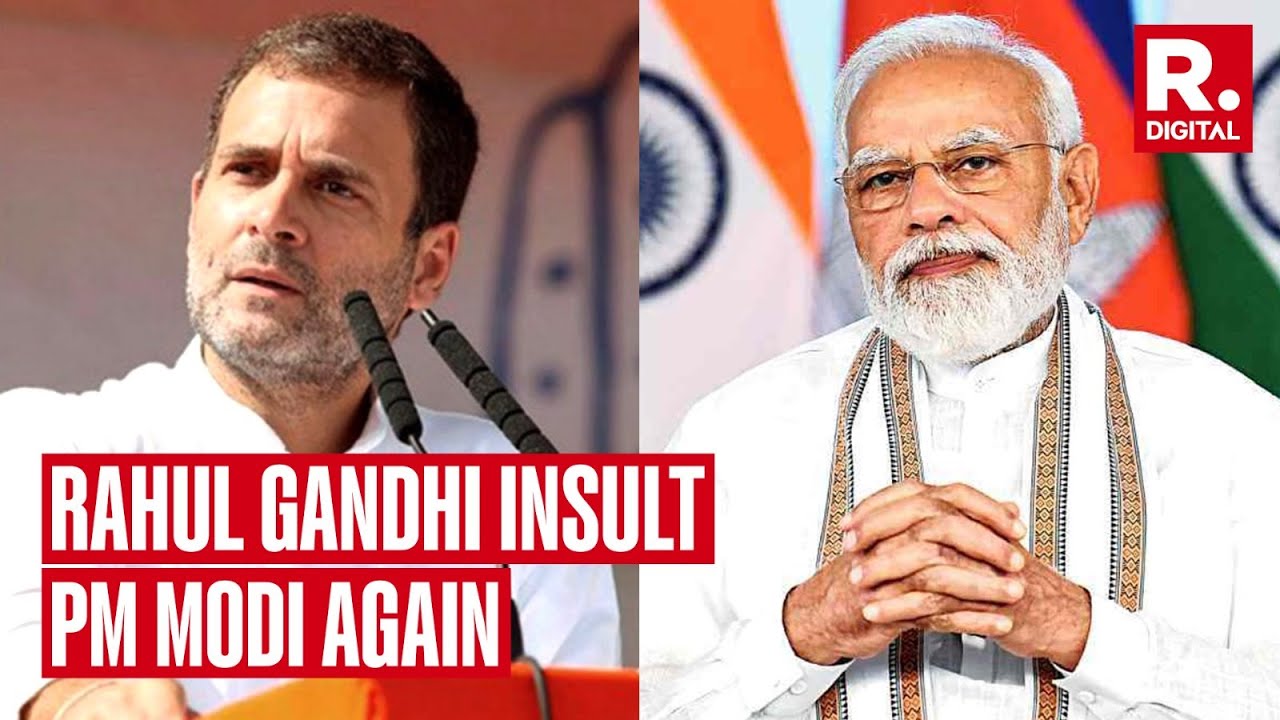 Rahul Gandhi Blame PM Modi For India Loss In ICC CWC Final, Calls PM ...