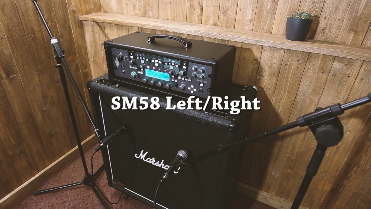 Kemper Profiler vs SM57 vs SM58 vs Room mic - YouTube