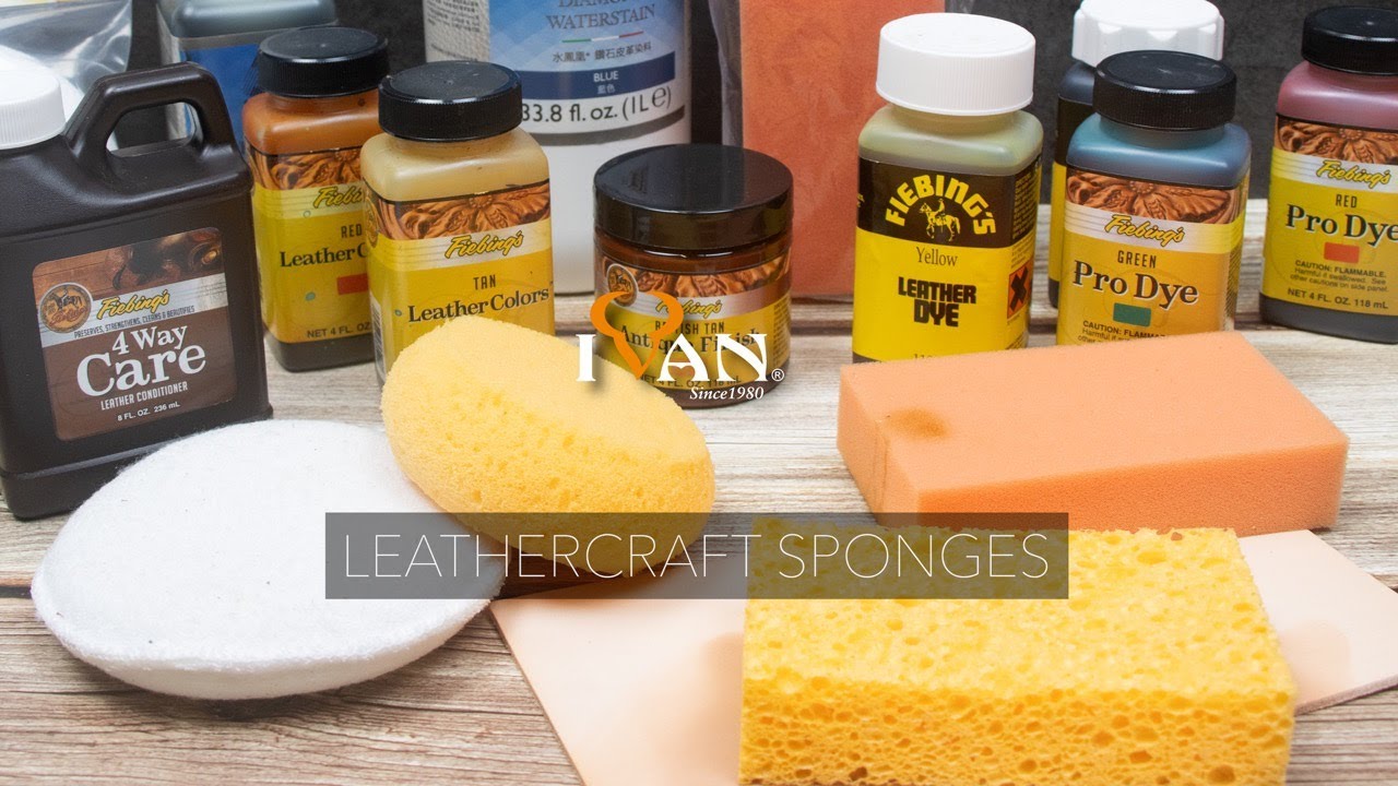 Leathercraft Sponges - YouTube