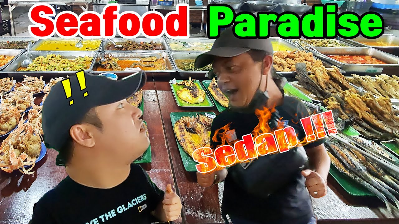Amazing Seafood Heaven in Malaysia! Malaysian Food Tour Mukbang in ...