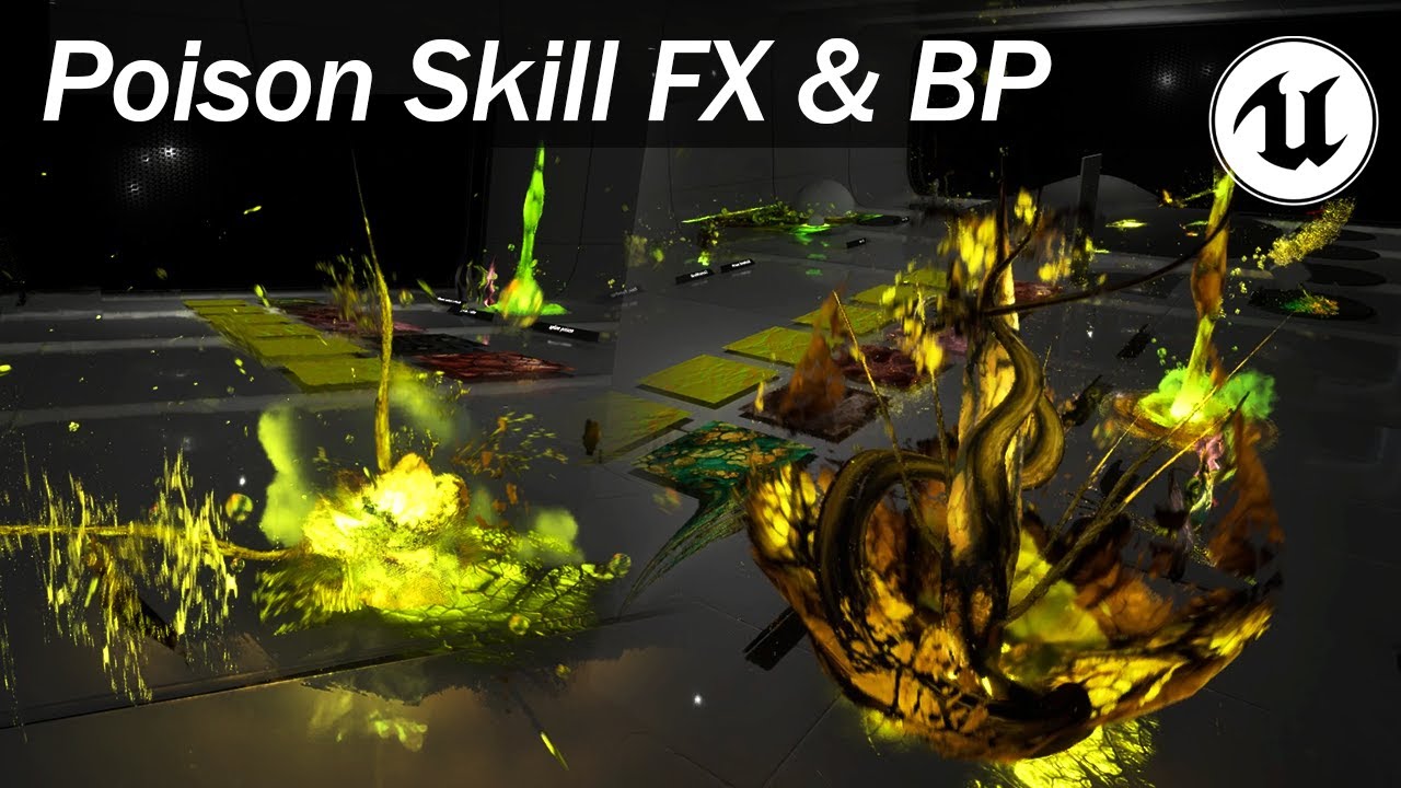 Poison Skill FX Pack with Blueprint - YouTube