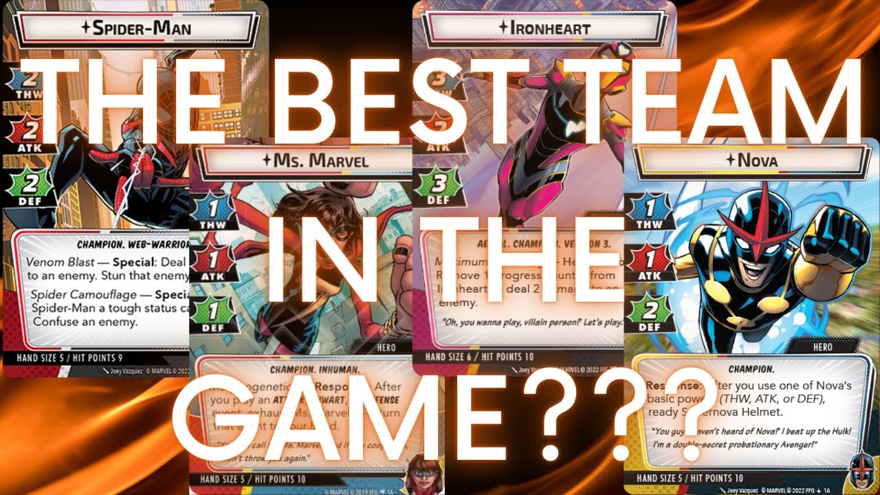 Are the CHAMPIONS now the BEST TEAM in Marvel Champions?? - YouTube