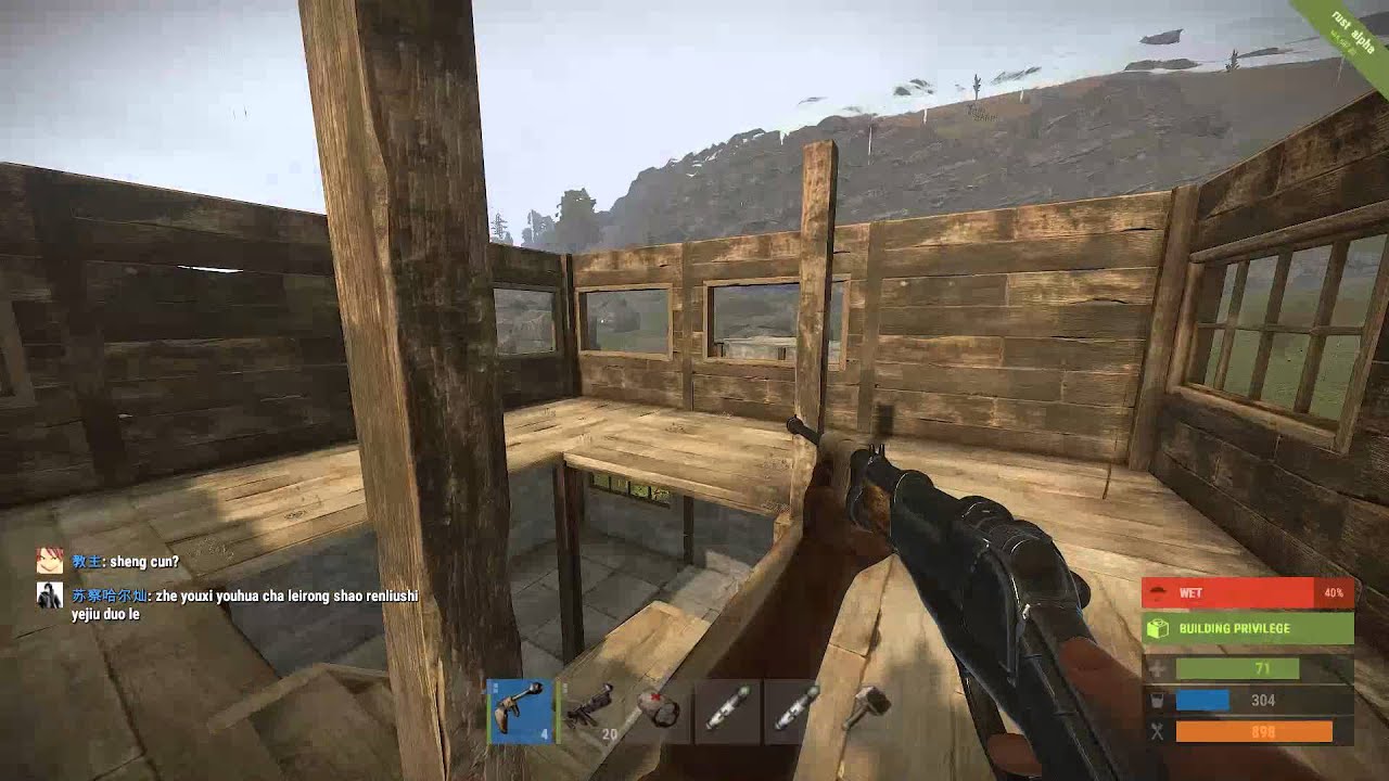 RUST HK FP : Stone guy never stop - YouTube