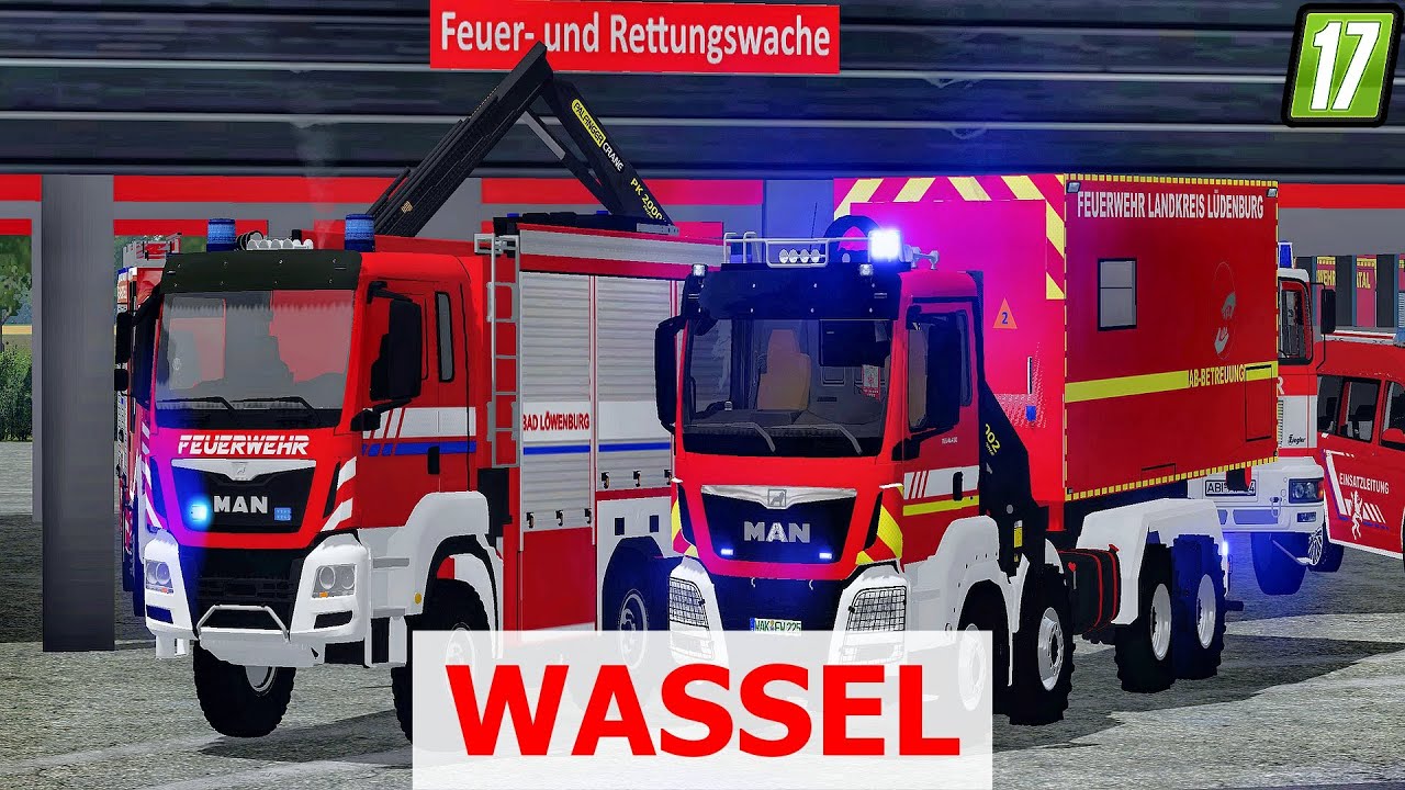 LS17: Die Feuer- und Rettungswache Wassel - YouTube