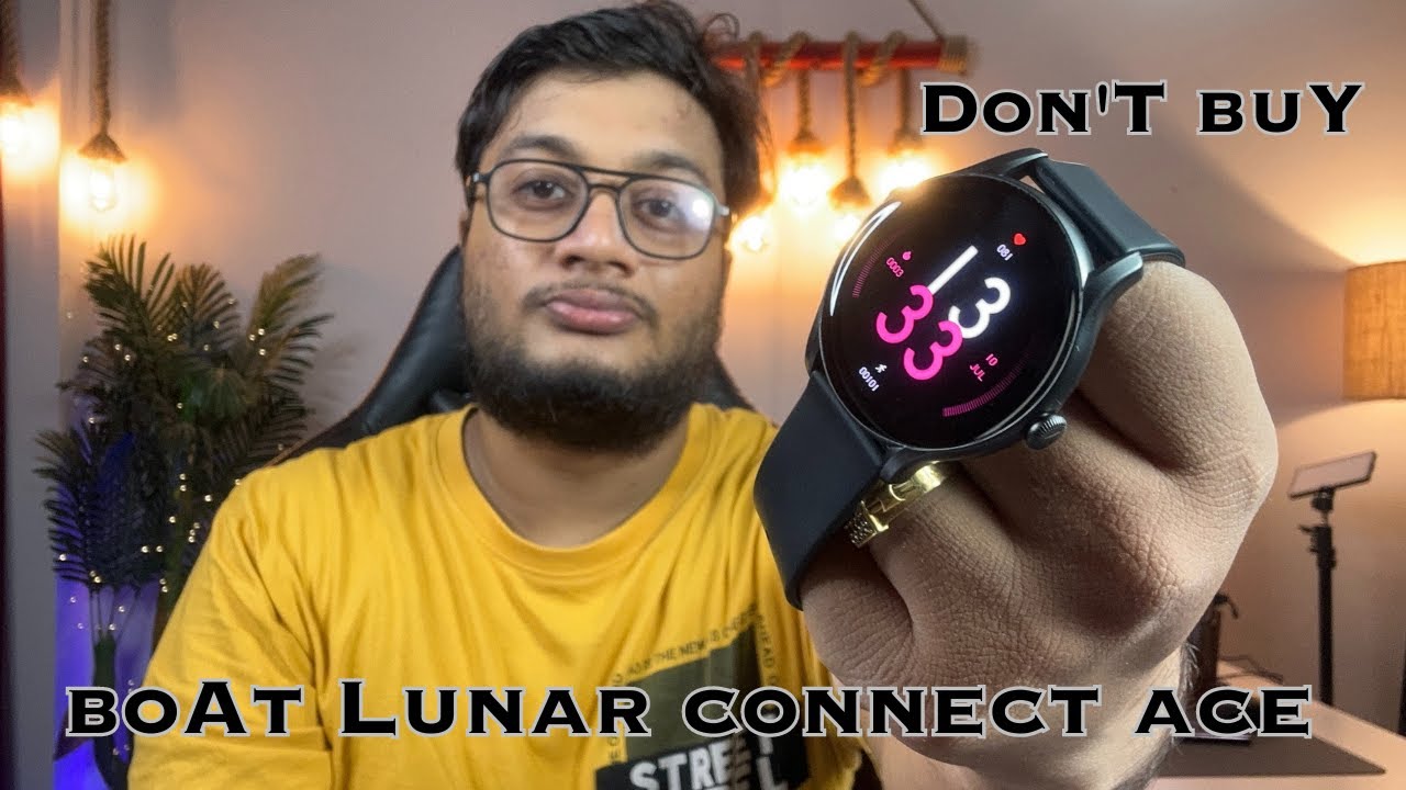 Don't Waste your money on Boat lunar connect Ace || Unboxing and review ...