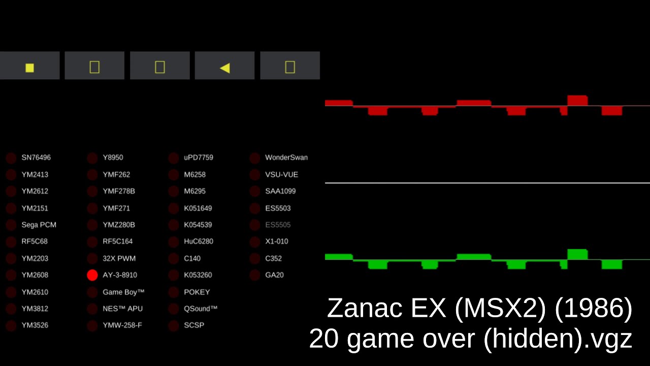 Zanac EX (MSX2) - Video Game Music - MAME - YouTube