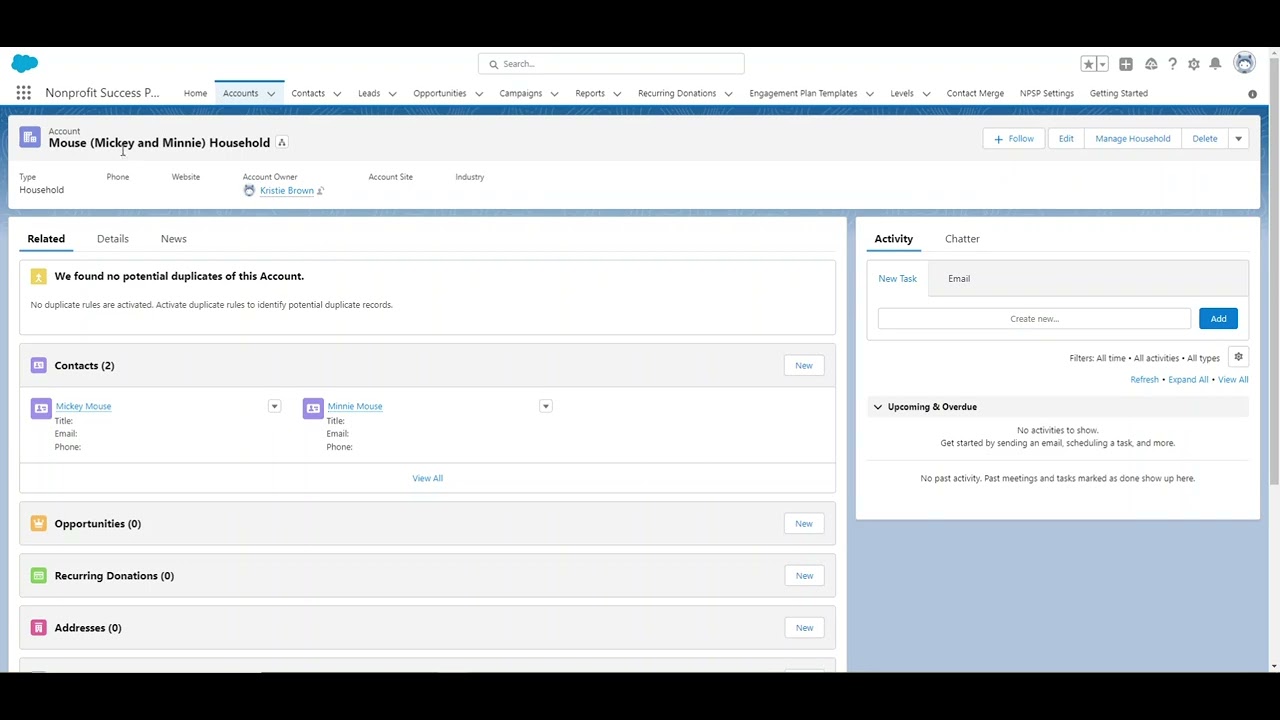 Split a Household Account - YouTube