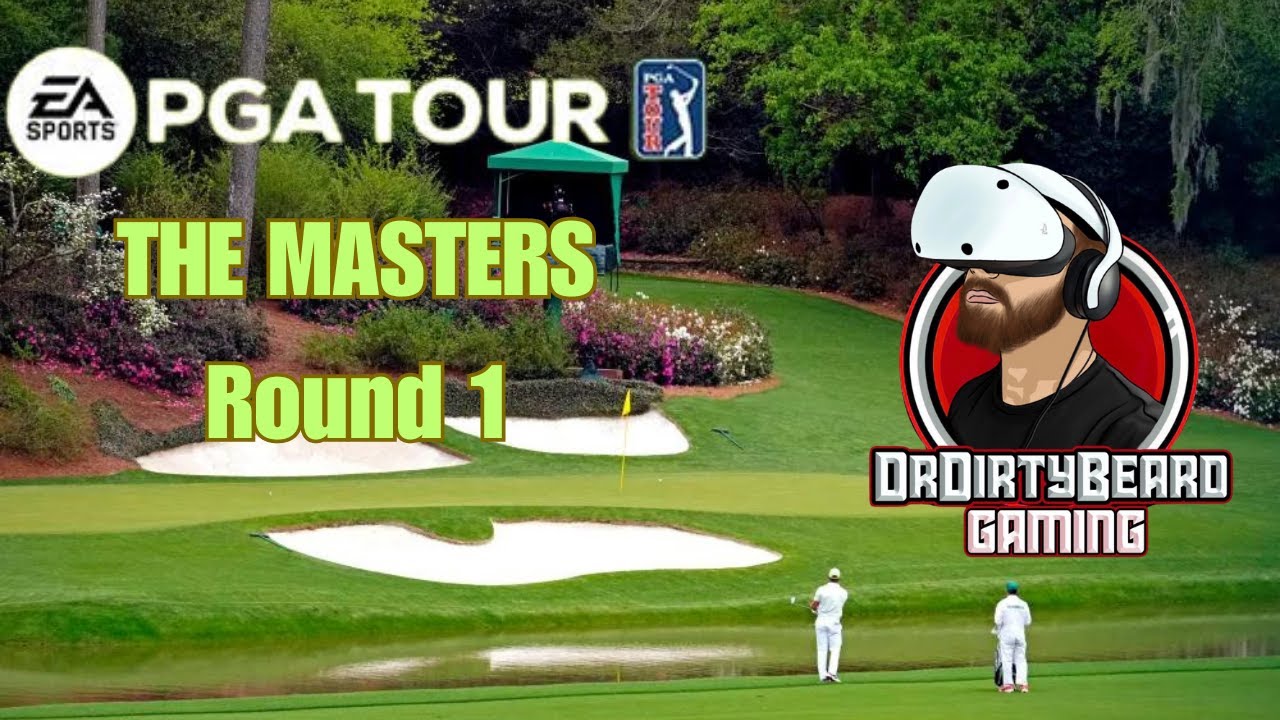 THE MASTERS - Career Mode - Round 1 - EA Sports PGA Tour 2023 - YouTube