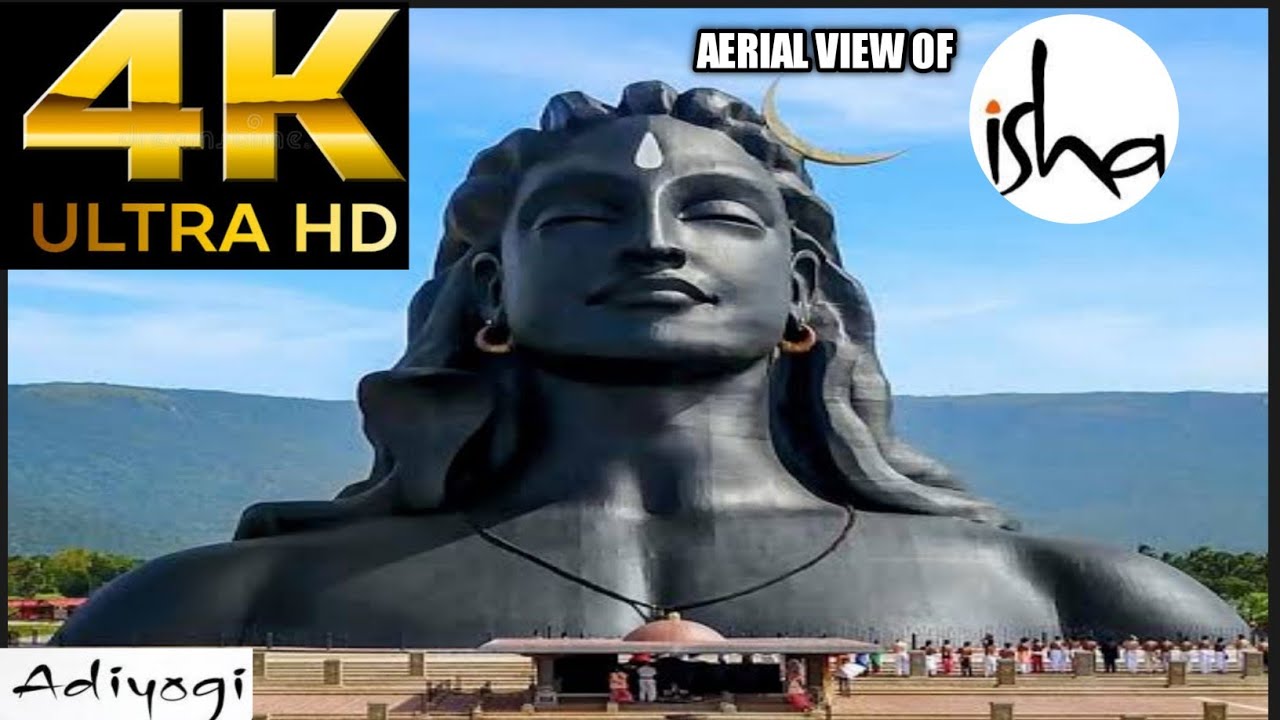 ADIYOGI ISHA FOUNDATION - Aerial View. #isha #adiyogi #shiva # ...