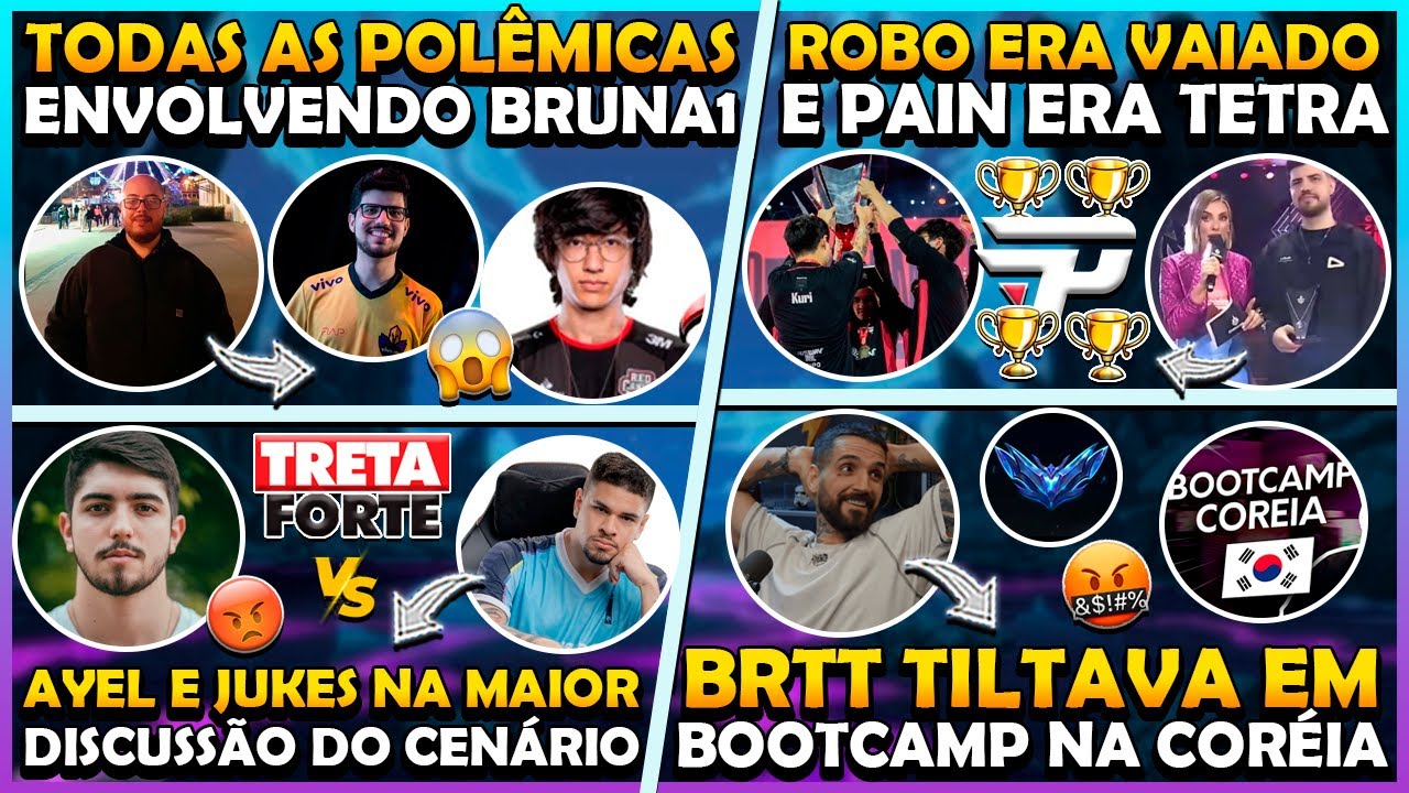 RETROSPECTRETA LOL 2024 pt 3: BRUNA1 vs COMUNIDADE ! GREL vs KEYD ...