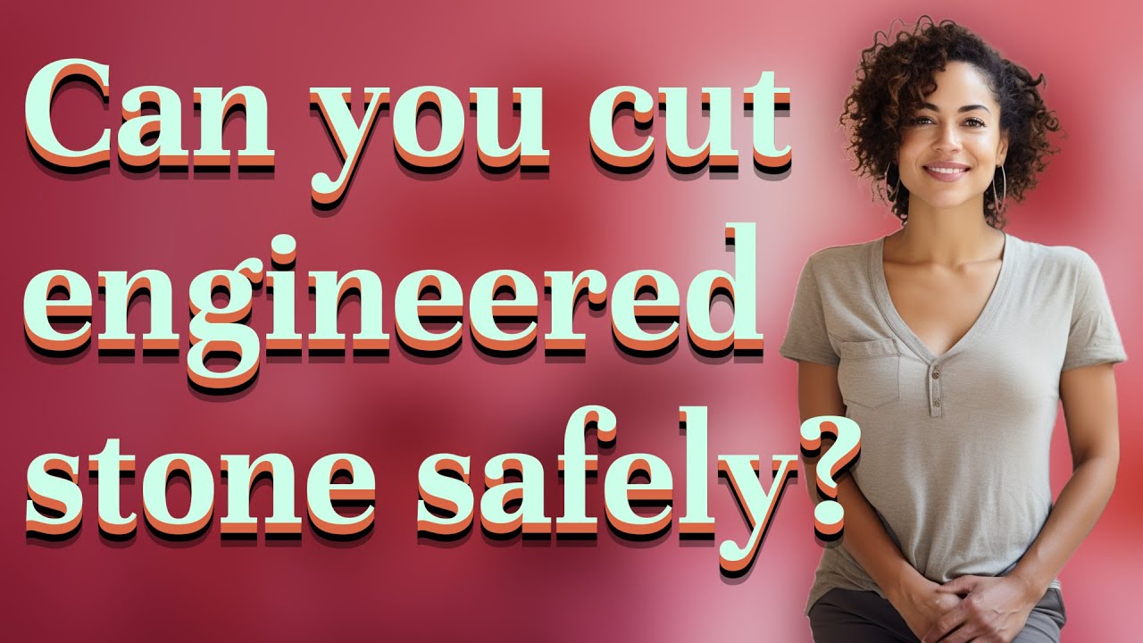 Can you cut engineered stone safely? - YouTube