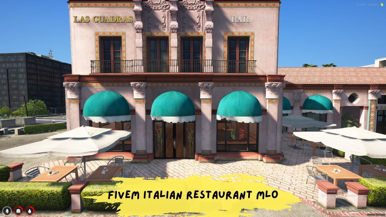 Fivem italian restaurant mlo | Fivem Mods | Interior & map for Roleplay ...