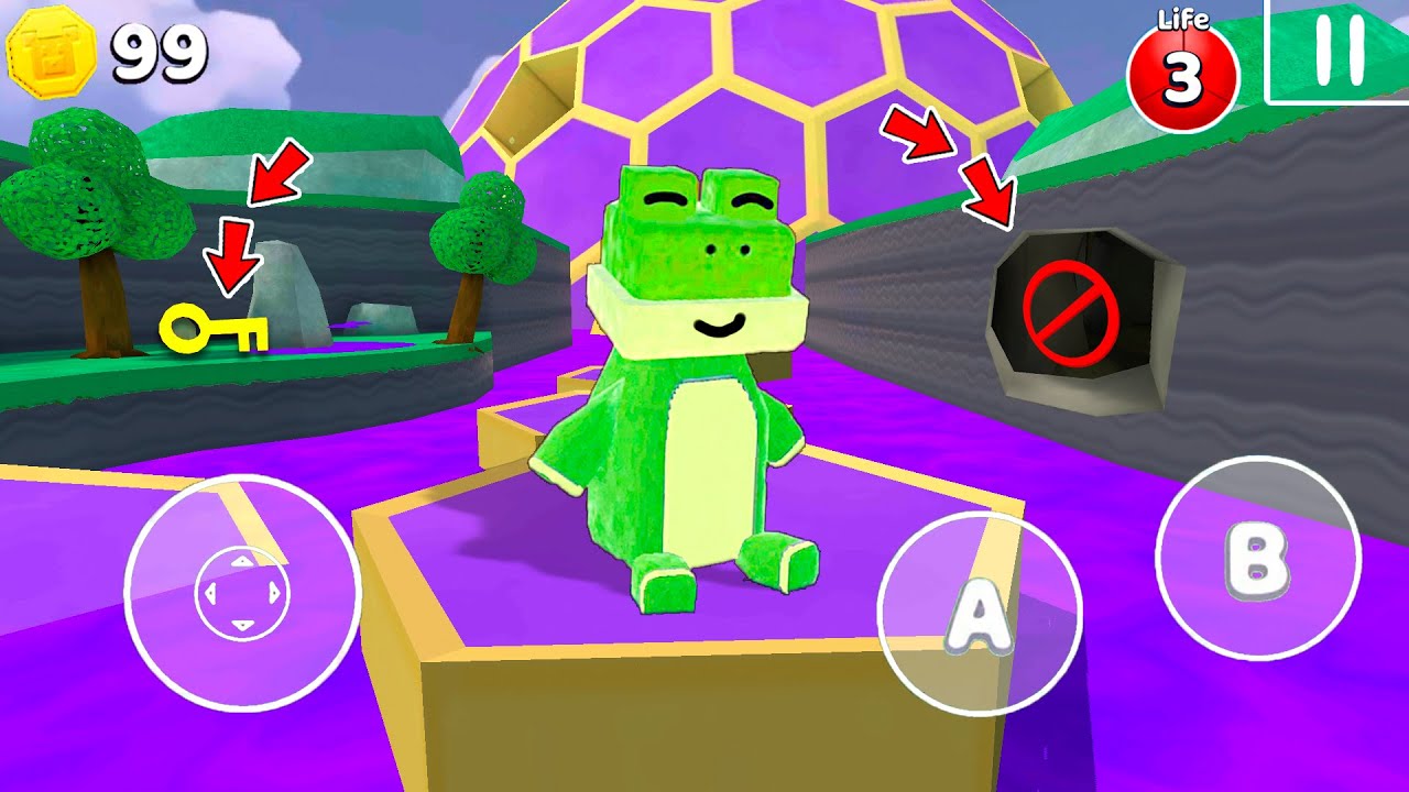 Secret Frog Character? | Super Bear Adventure Gameplay Walkthrough ...