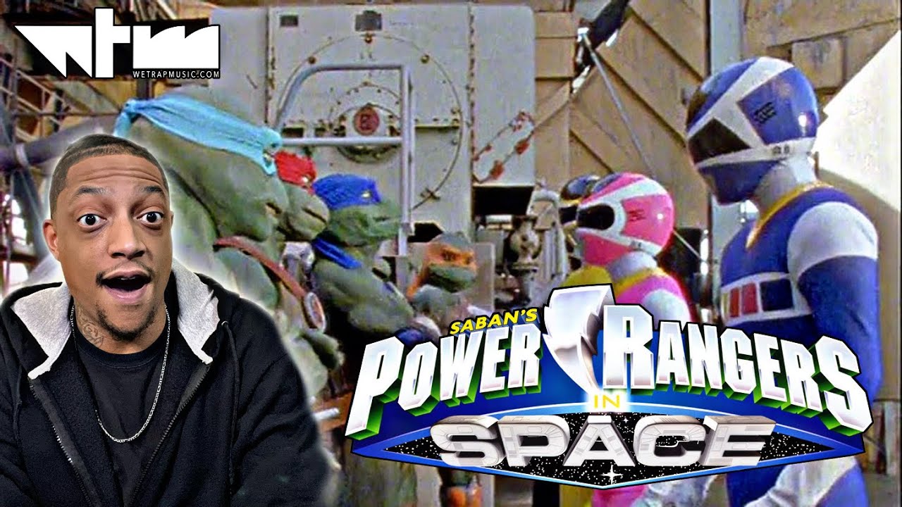 POWER RANGERS IN SPACE | Shell Shocked | Reaction | Ninja Turtles ...