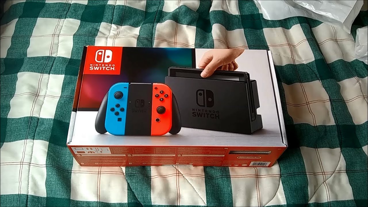 Nintendo Switch Unboxing (Plus Games and Accessories) - YouTube