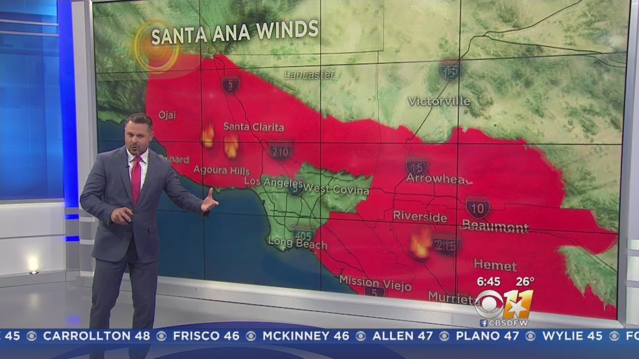 Weather 101: Santa Ana Winds - YouTube