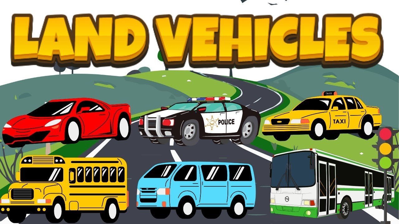 Most Popular Land Vehicles | Can You Name All These Cool Land Vehicles ...