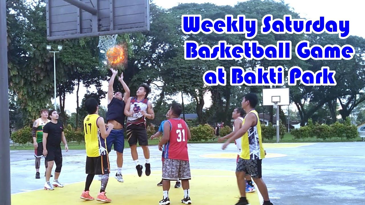 Weekly Saturday Basketball Game at Bakti Park - YouTube