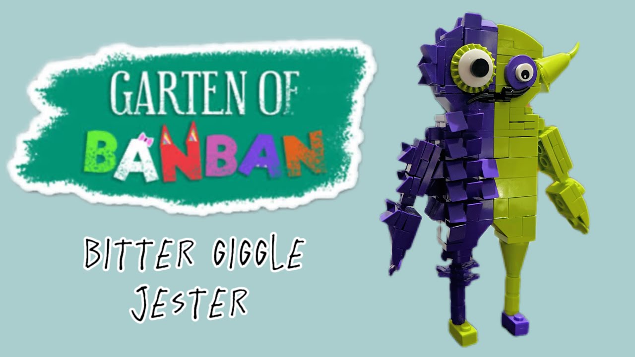 Building LEGO the jester / bitter giggle GARTEN OF BANBAN - YouTube