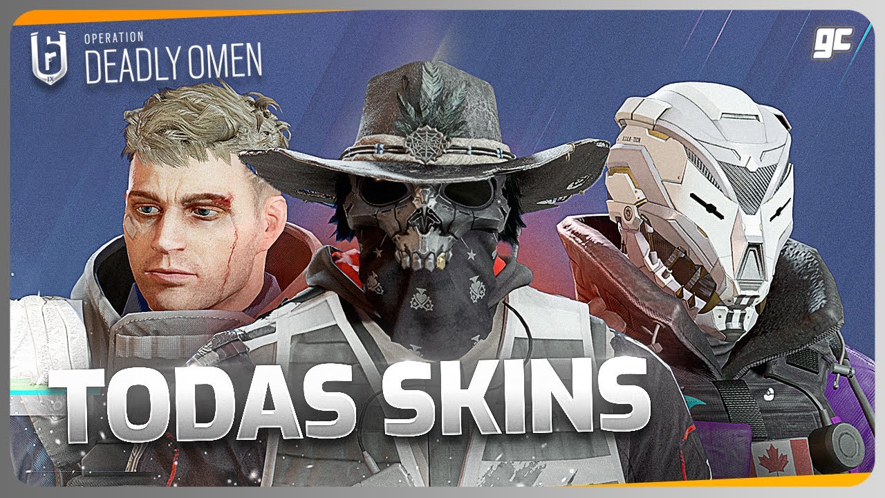 NOVO PASSE DE BATALHA & SKINS da OPERAÇÃO DEADLY OMEN! - R6: Siege ...