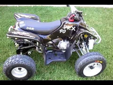 2013 DRR 90 atv DRX90 - YouTube