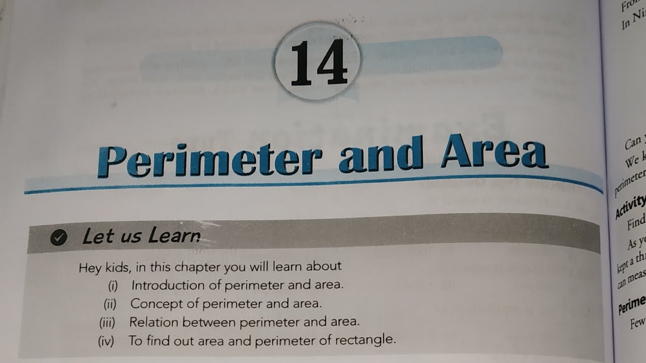 class 5 maths chapter 14 part 1 - YouTube