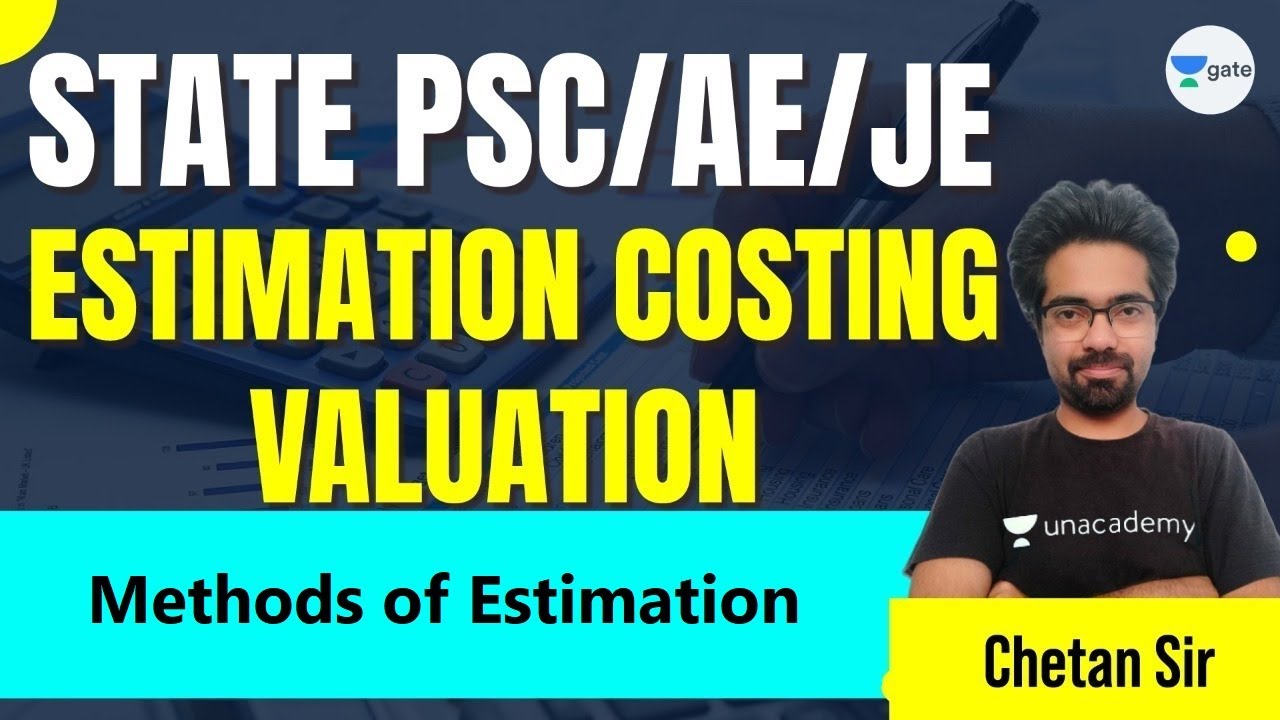 Methods of Estimation | Estimation, Costing & Valuation | Chetan Sir ...