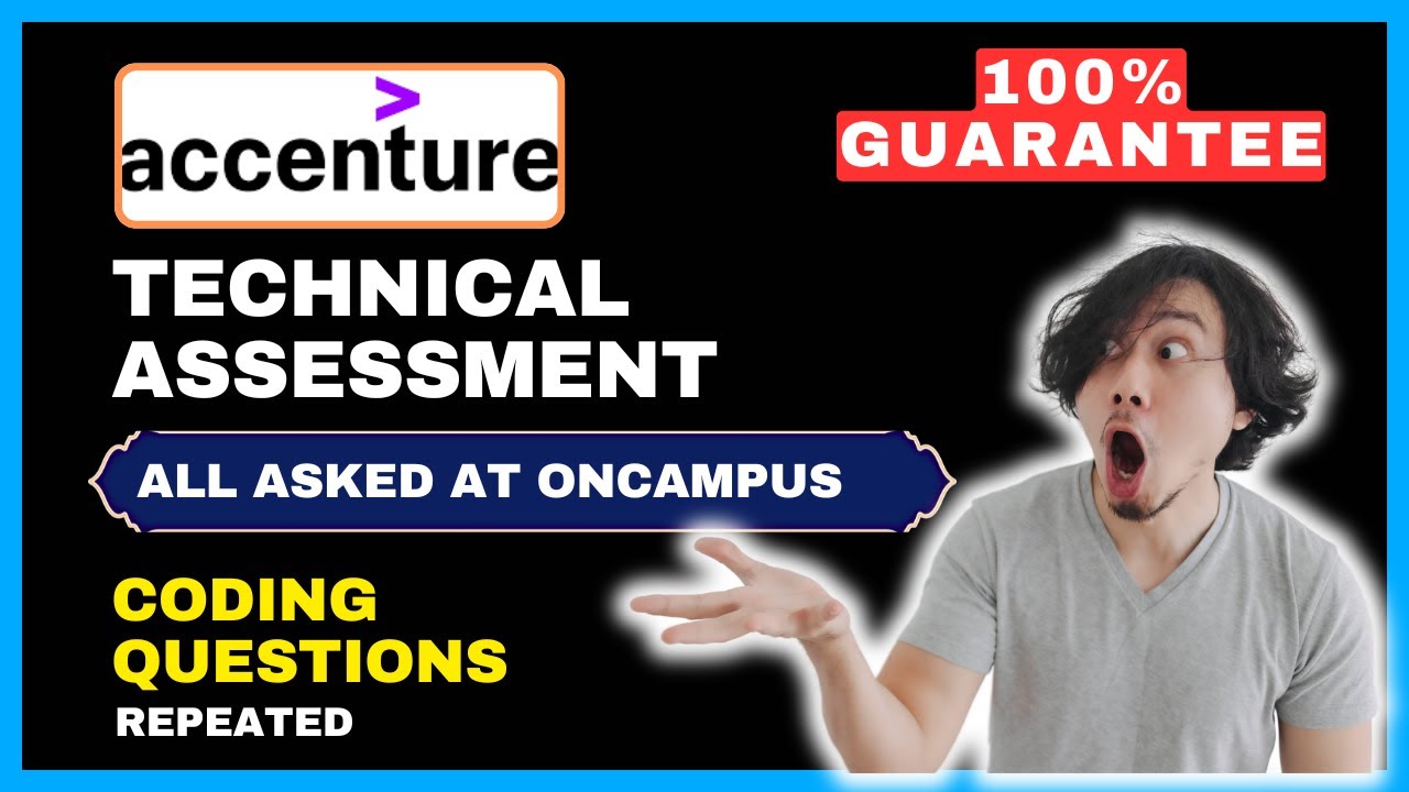Again Big Oncampus! Accenture Coding Questions | Accenture Technical ...