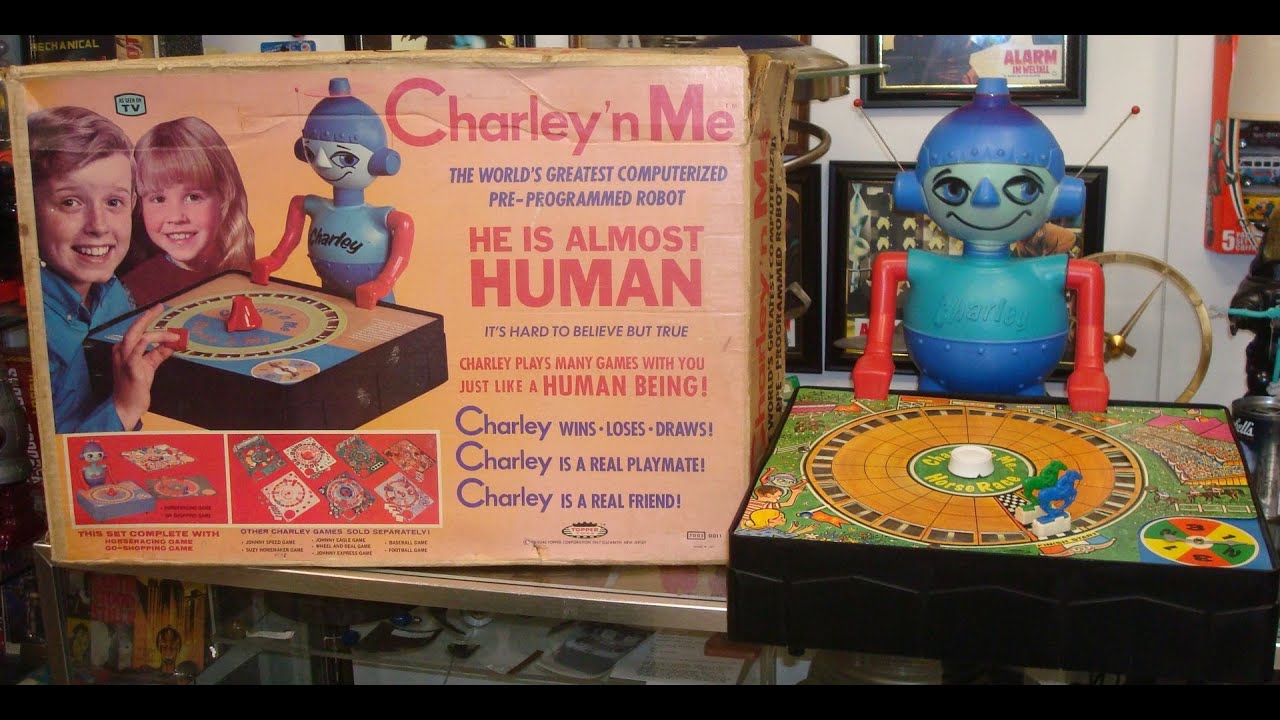 Charley'n Me , computerized Pre programed robot by Topper in 1967 ...