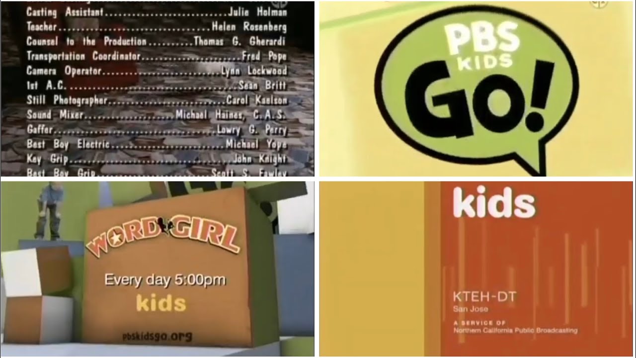 PBS KIDS GO! Program Break (2008 KTEH-DT4) - YouTube