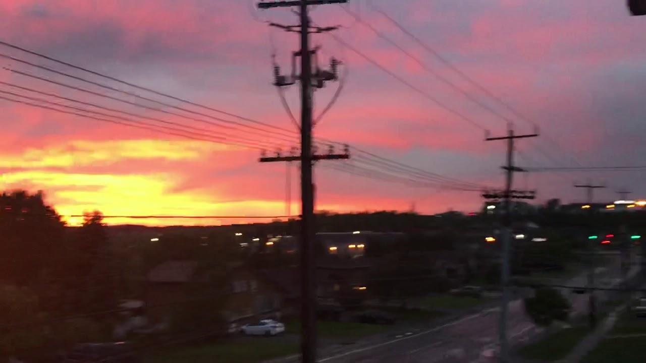 A Sunset 🌅 in Sudbury Ontario 🥰 - YouTube