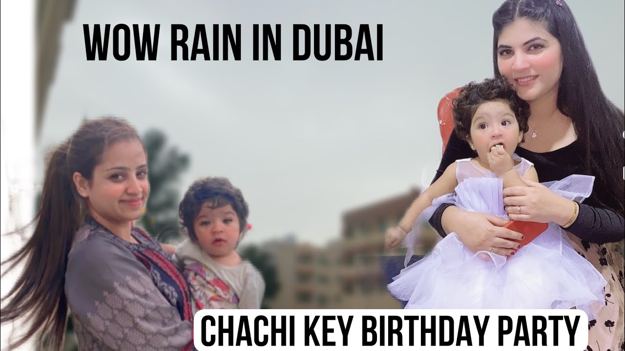 Keya maza key barish hoi//chachi key birthday party// - YouTube