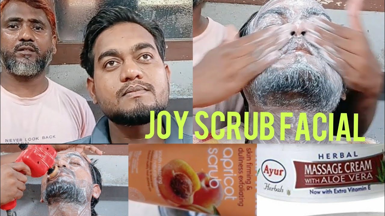 AYUR MASSAGE &SCRUB FACIAL#facial #face #scrub #youtube #viralvideo # ...