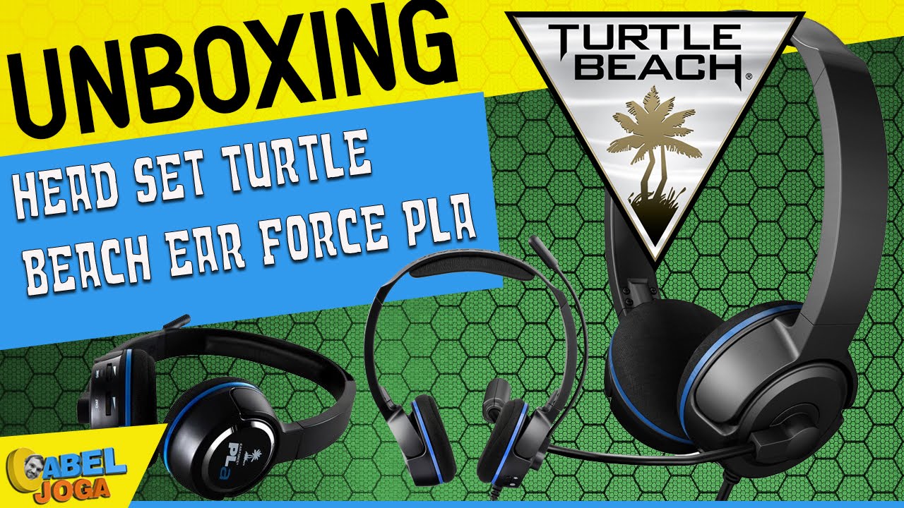 Unboxing Headset Ear Force PLA da Turttle Beach - YouTube