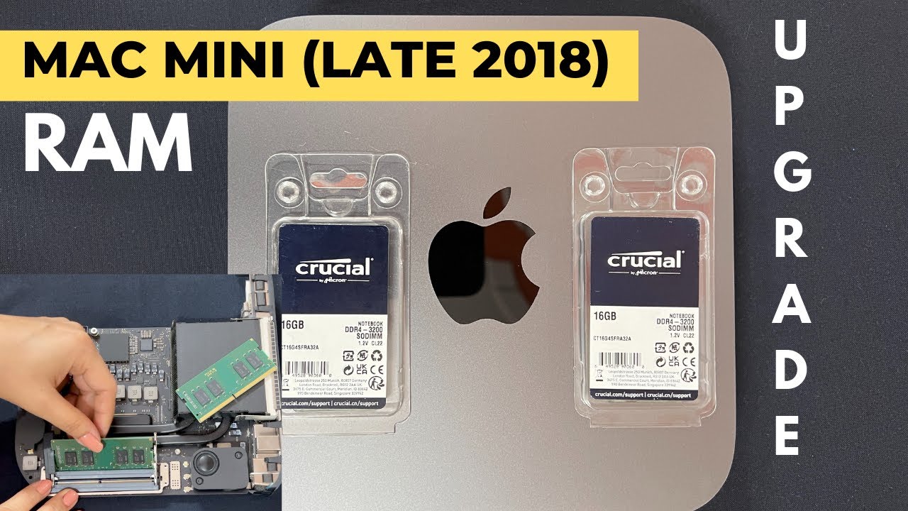Mac mini (late 2018) RAM upgrade - My first rodeo 🤠 - YouTube